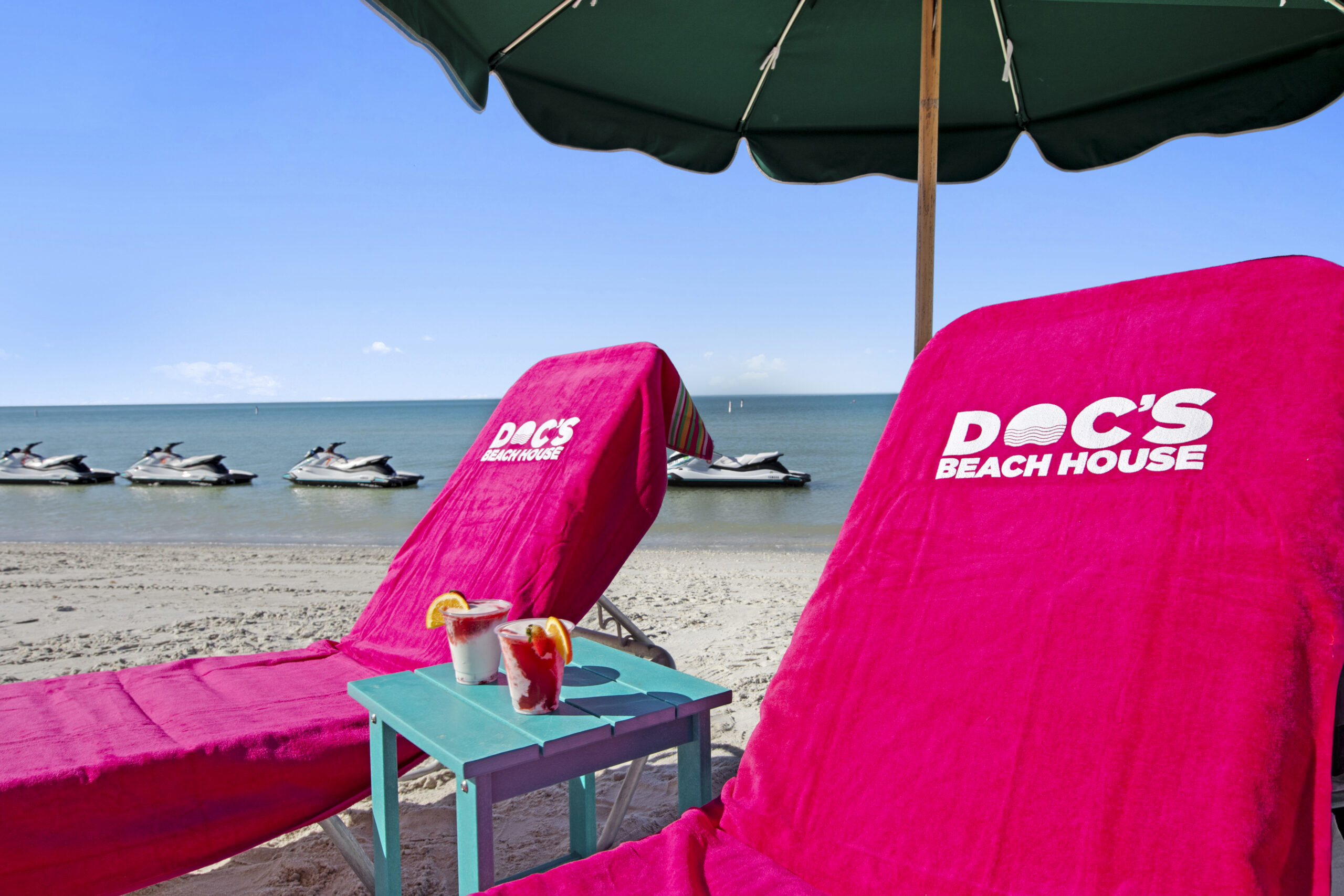 Beach Lounge Chairs & Umbrella Rentals - Bonita Jet Ski
